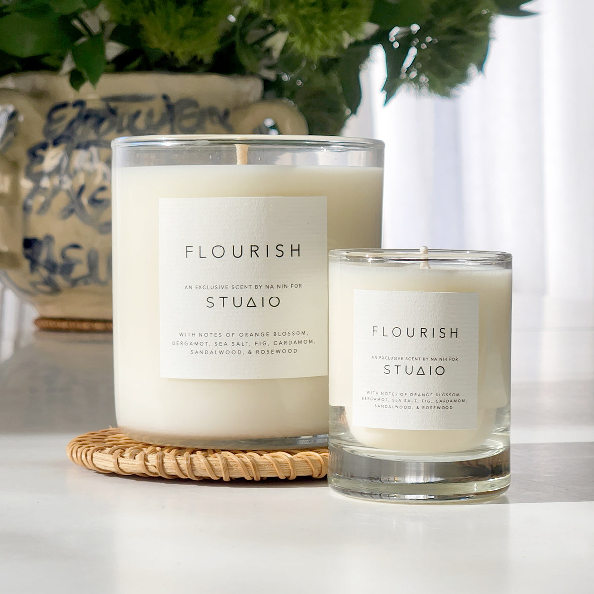 "Flourish" Candle - Small (5oz) | Vana Chupp Studio