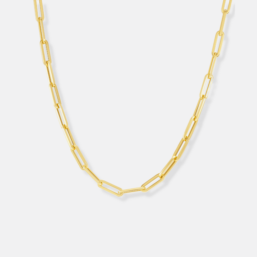 The Paperclip Chain Necklace - Heavy Weight | Vana Chupp Studio