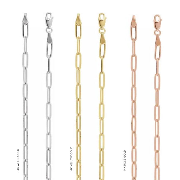 The Paperclip Chain Necklace - Heavy Weight | Vana Chupp Studio