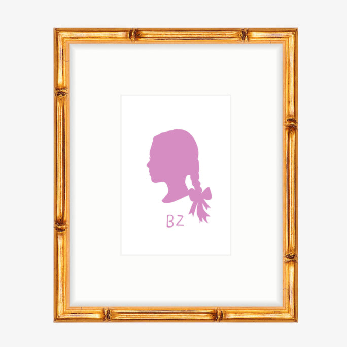 Modern Silhouette Portrait - Single | Vana Chupp Studio