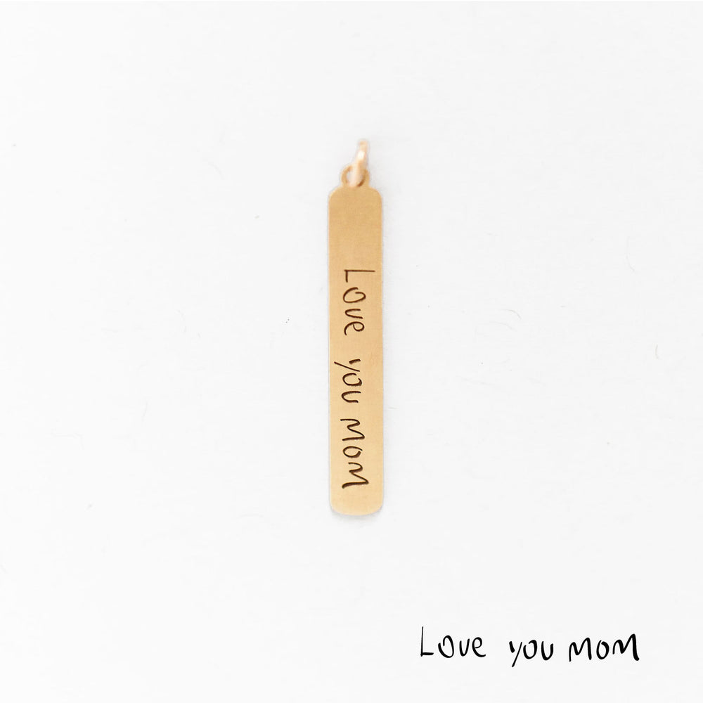 Personalized Tag Charm | Vana Chupp Studio