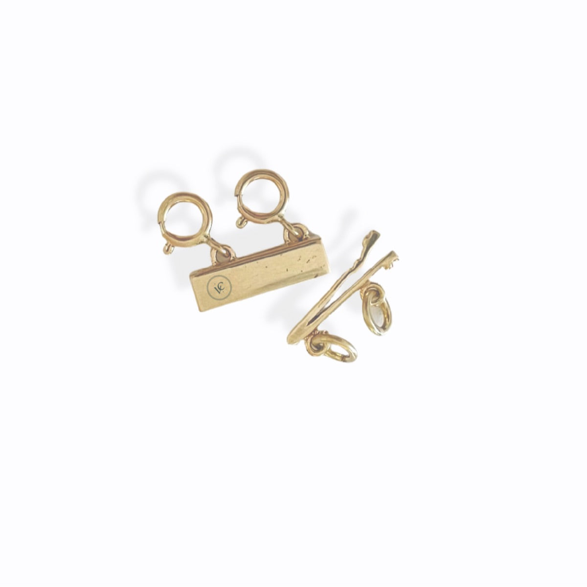 14K Double Strand Clasp | Vana Chupp Studio